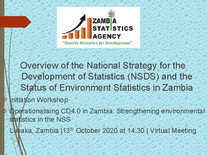 Overview of the National Strategy for the Development