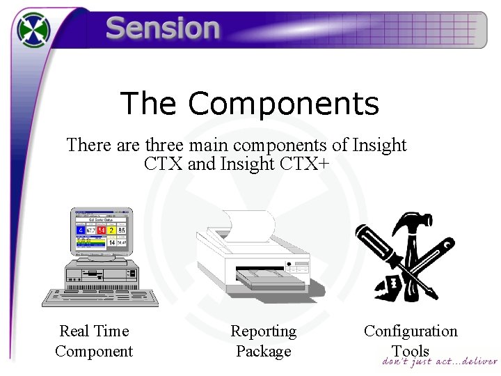 Introduction to Insight CTX The Components There are