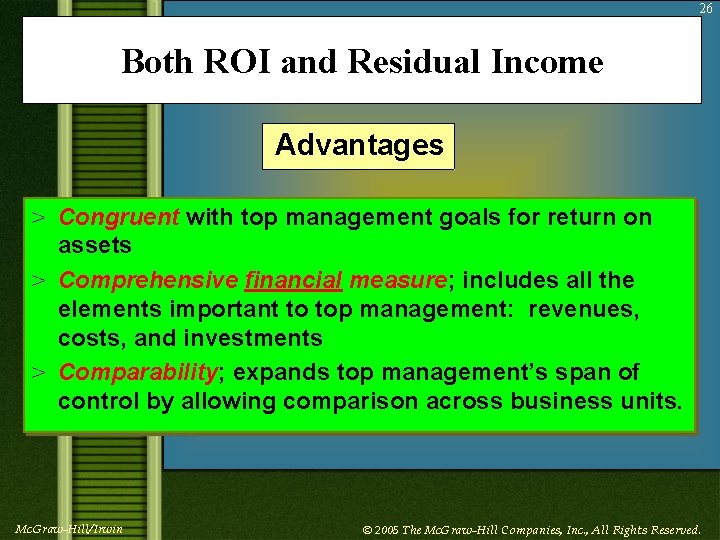 Chapter 18 Strategic Investment Units and Transfer Pricing
