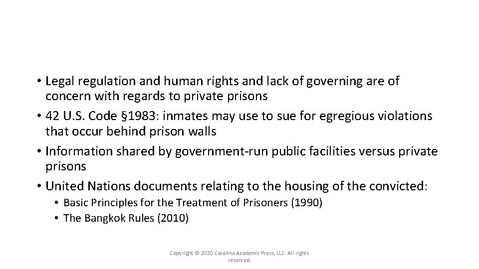 Introduction Thirteenth Amendments punishment clause No prison labor