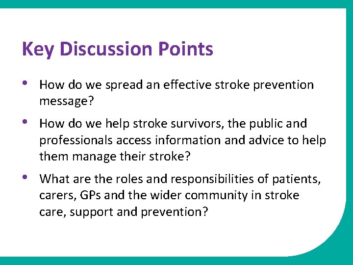 Stroke services Early supported hospital discharge Six month
