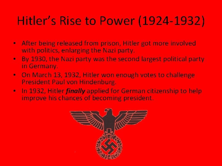 World War IIs Perpetrator Adolf Hitler How did