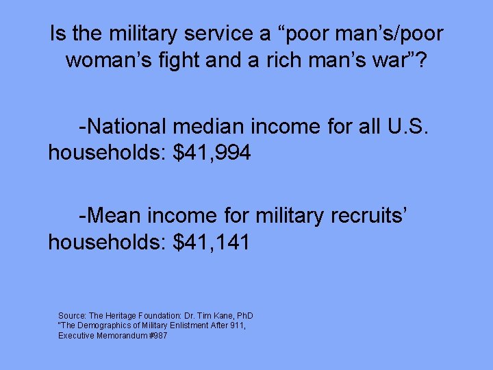 Military Issues James B Campbell Captain USN retired