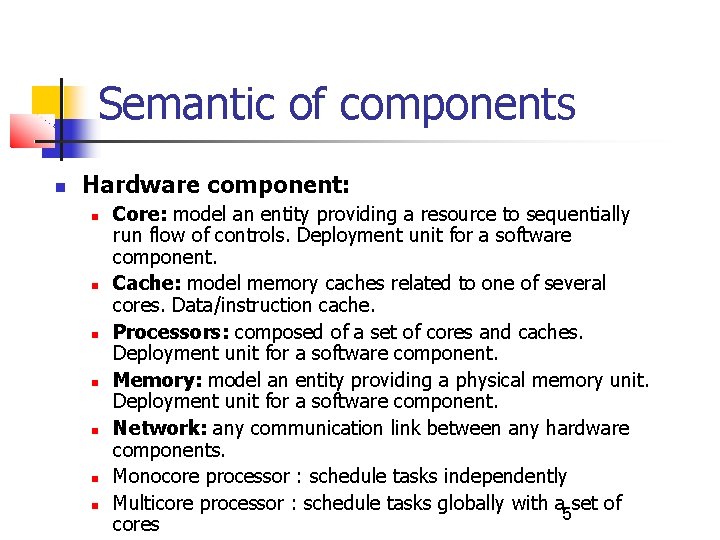 Cheddar architecture Description language current status November 2012