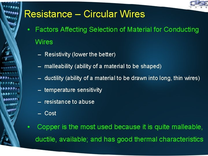 ELECTRICITY MAGNETISM Fall 2011 LECTURE 7 BY MOEEN