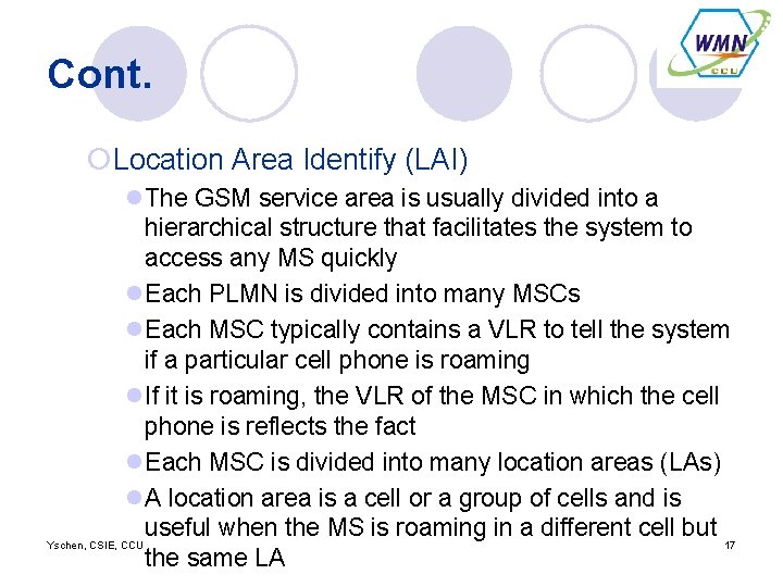 Chapter 9 Existing Wireless Systems 2 G GSM