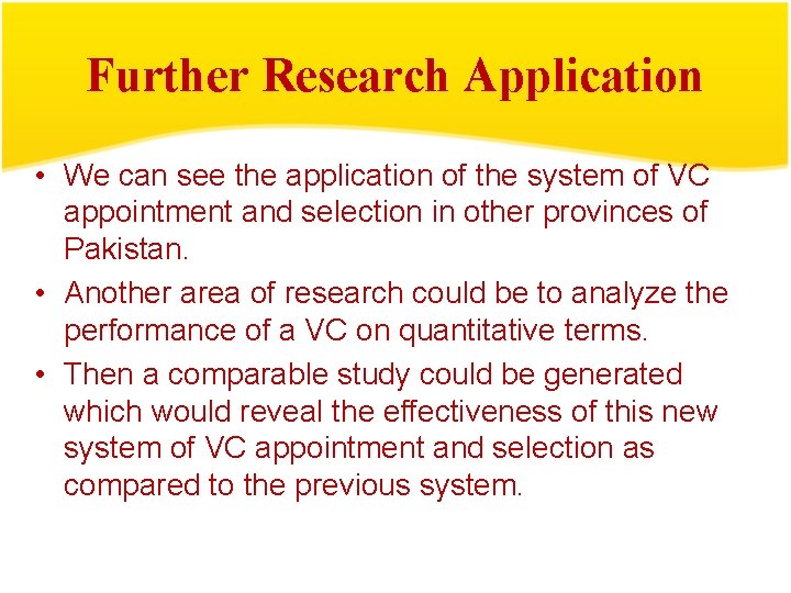 The New System of VC Appointment and Selection