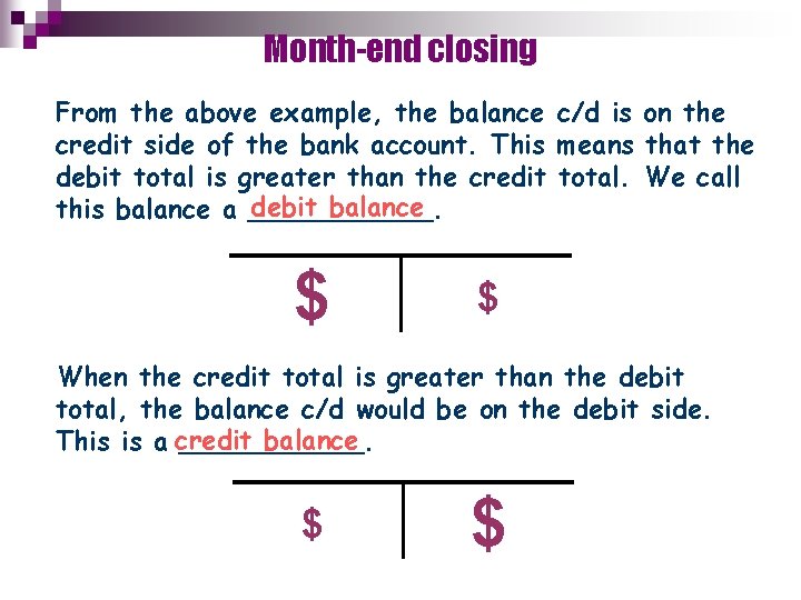 Closing Balances and the Trial Balance Whats Inside