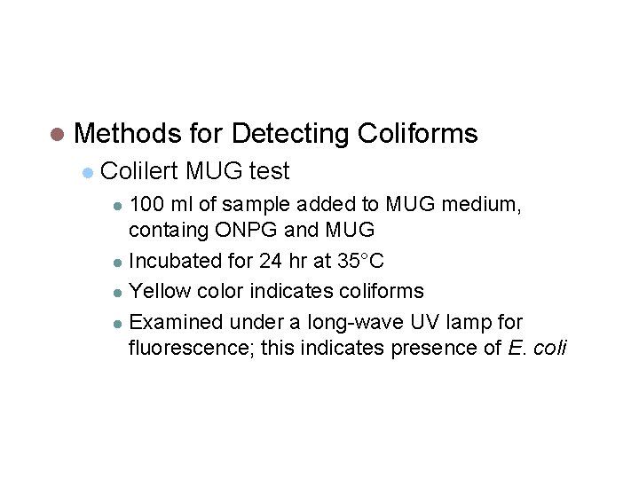 Water and Wastewater Treatment Analysis of Water Quality