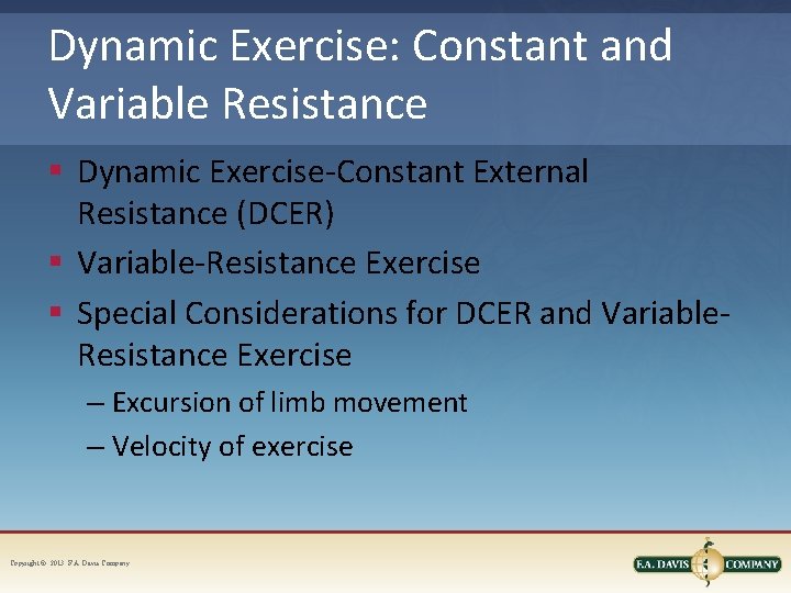 Resistance Exercise for Impaired Muscle Performance Chapter 6