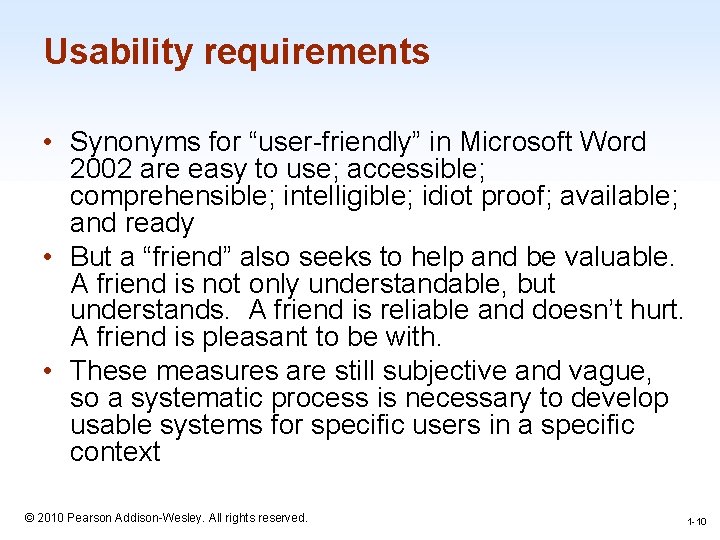 CHAPTER 1 Usability of Interactive Systems Designing the
