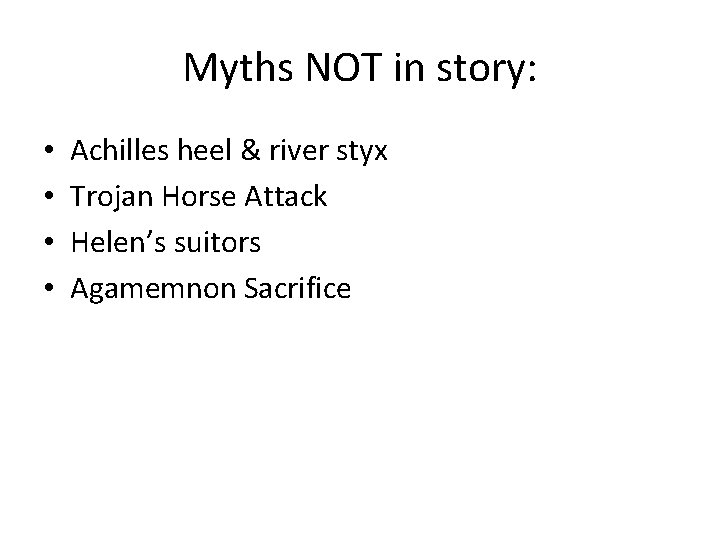 Notes on The Iliad Important Names Acheans Achilles