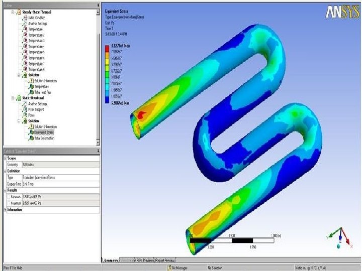 ANALYSIS AND REDESIGN OF W TYPE RADIANT TUBE