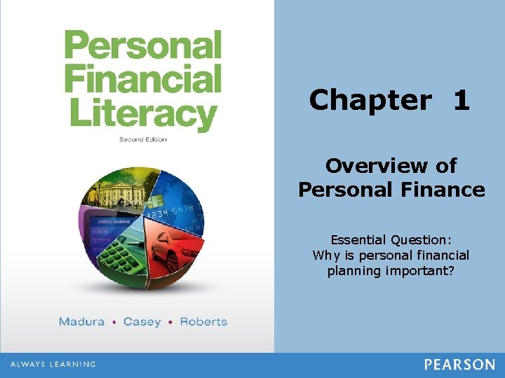 Chapter 1 Overview of Personal Finance Essential Question