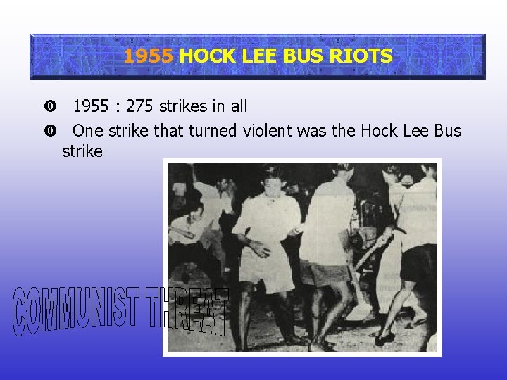 SINGAPORE From Crown Colony to Independent Nation 1