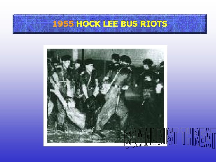 SINGAPORE From Crown Colony to Independent Nation 1