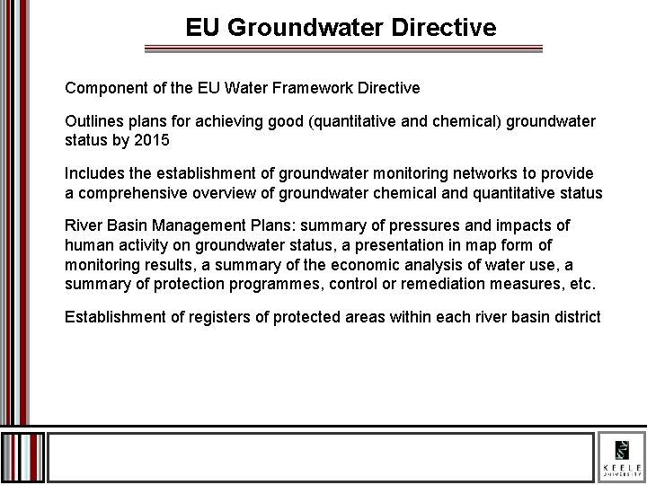 CChange in GEES Human Pressures on the Environment