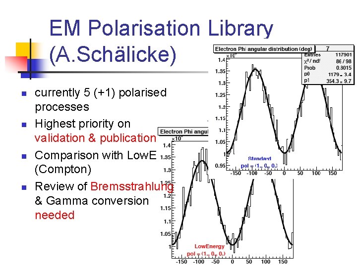 Summary EM Parallel Sessions 12 th Geant 4