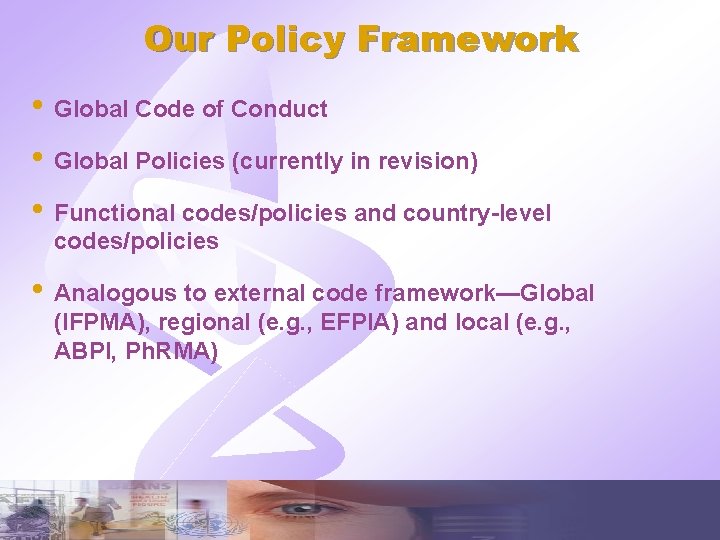 Implementing Global Codes of Conduct at Astra Zeneca