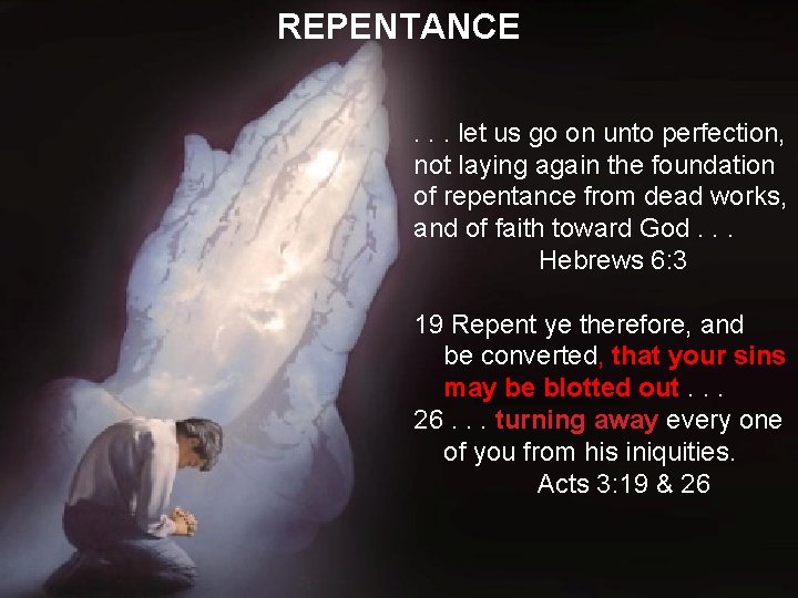 What Difference Does the Gospel Make Bible references