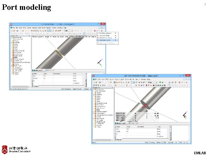 1 4 Linear wire antenna EMLAB 2 Simulation