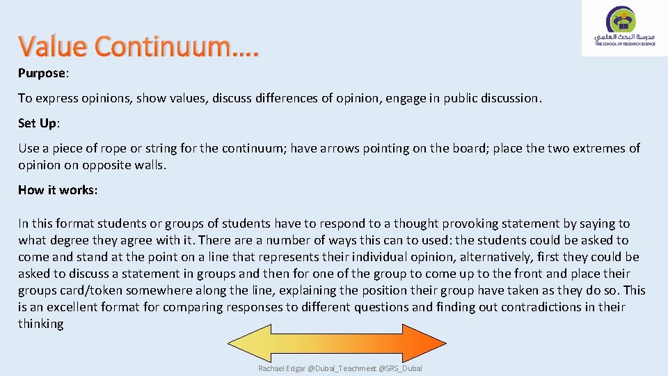 How we encourage oracy in the classroom Rachael