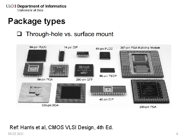 IN 5350 CMOS Image Sensor Design Lecture 9