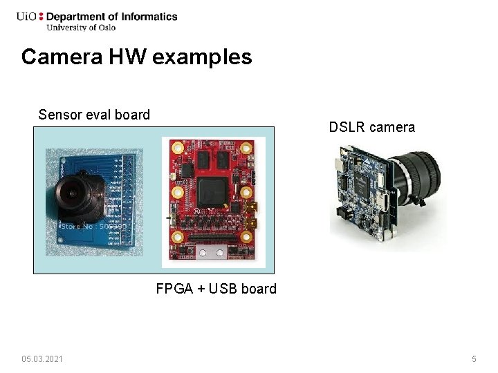 IN 5350 CMOS Image Sensor Design Lecture 9