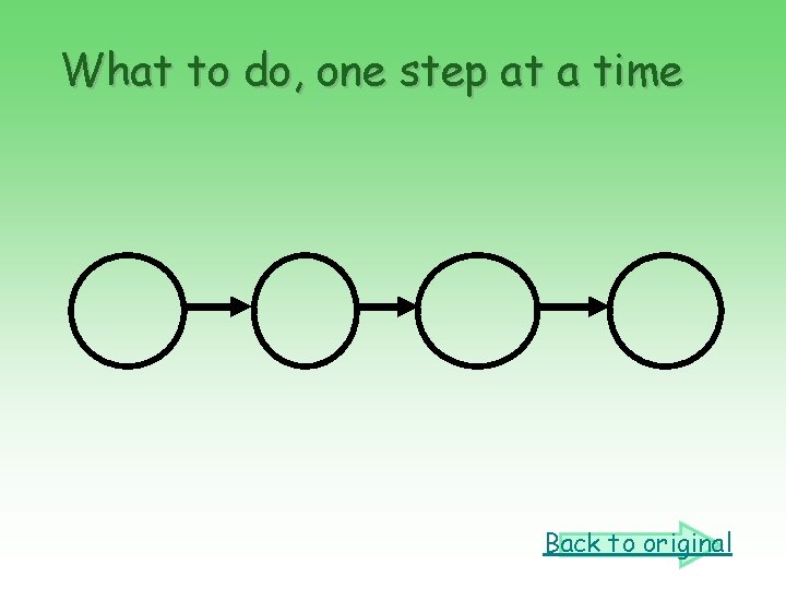 The instruction book Sue Palmer Instruction text tells