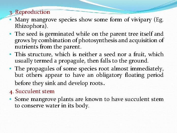 MANGROVES INTRODUCTION The term mangrove refers to an