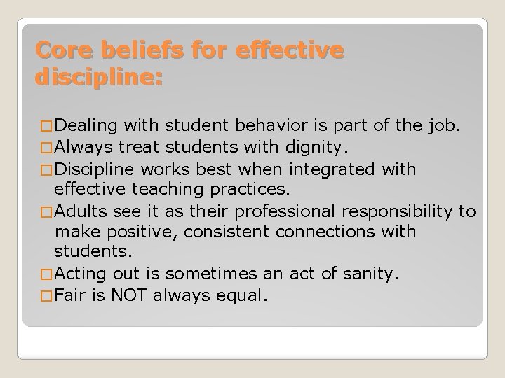 Discipline with Dignity responsibility versus obedience St Laurence