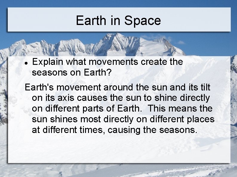 Our Planet Earth My World Geography Core Concepts