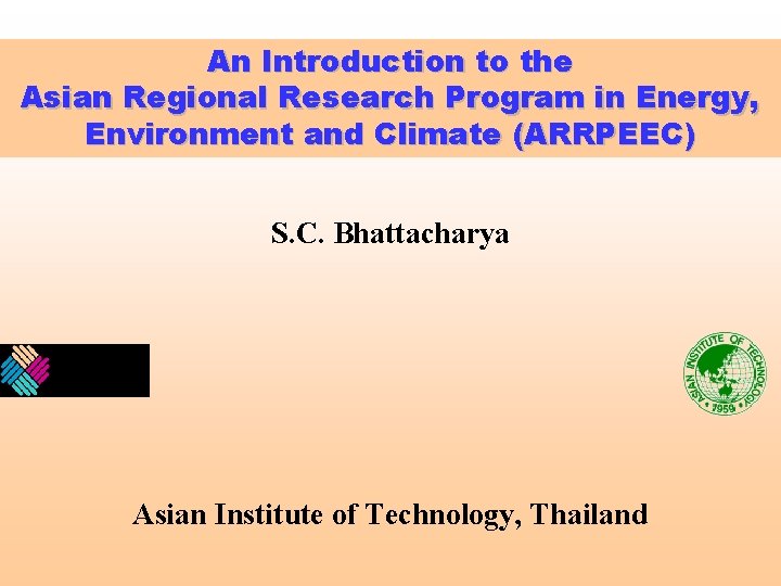 An Introduction to the Asian Regional Research Program