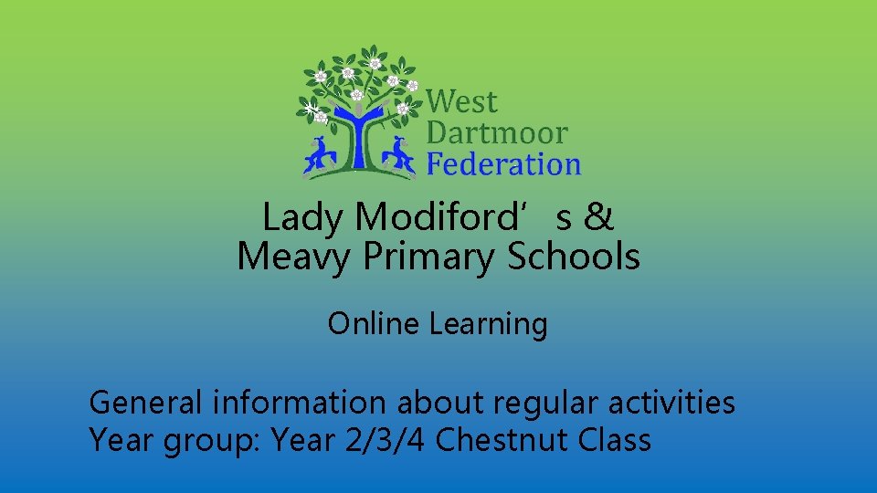 Lady Modifords Meavy Primary Schools Online Learning General