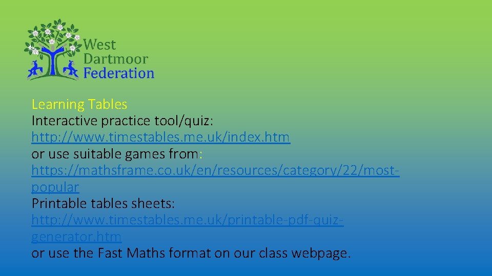 Lady Modifords Meavy Primary Schools Online Learning General