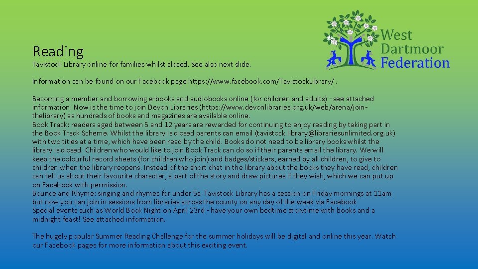 Lady Modifords Meavy Primary Schools Online Learning General