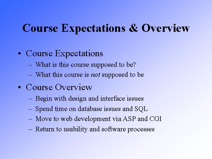 Course Introduction Principles of Good Design Professor Larry