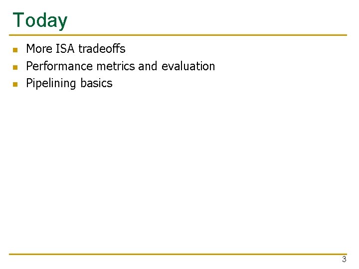 15 74018 740 Computer Architecture Lecture 6 Performance