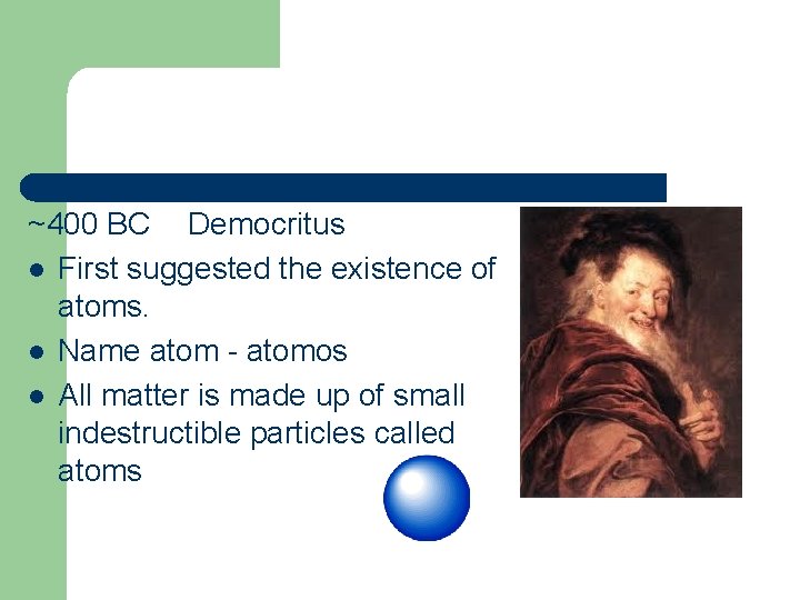Atomic Structure Chemistry The Greeks History of the