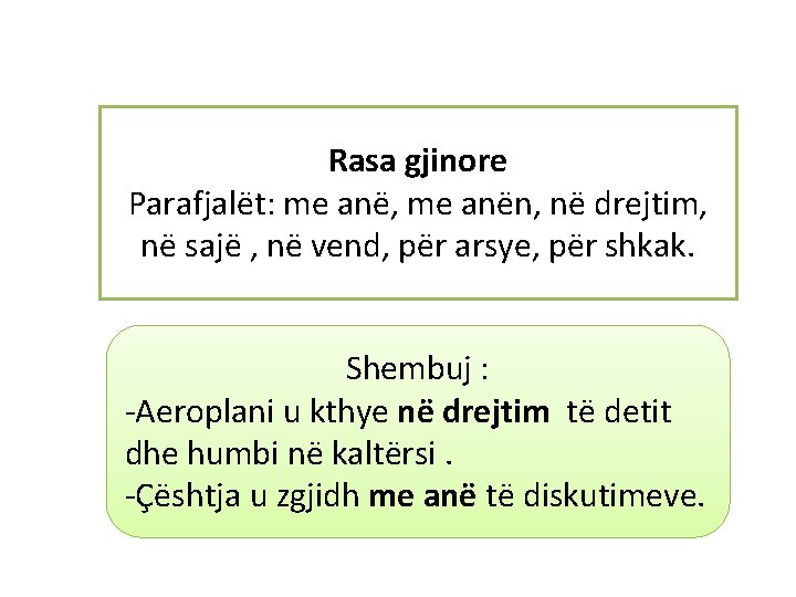 PARAFJALT QBMK Nn Tereza Prizren Fusha kurrikulare Lnda