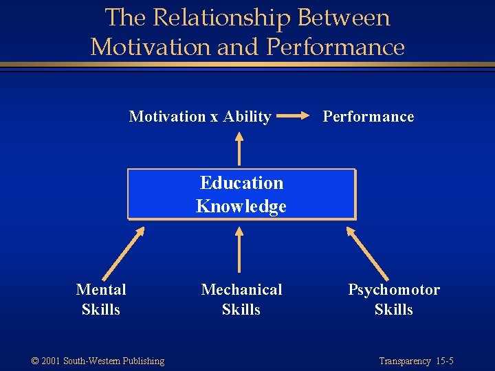 Chapter 15 Motivating Organizational Members Pamela S Lewis