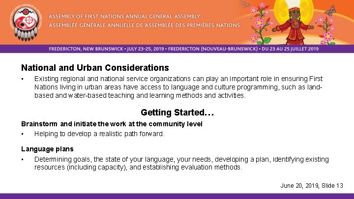 A Guide to An Act respecting Indigenous Languages