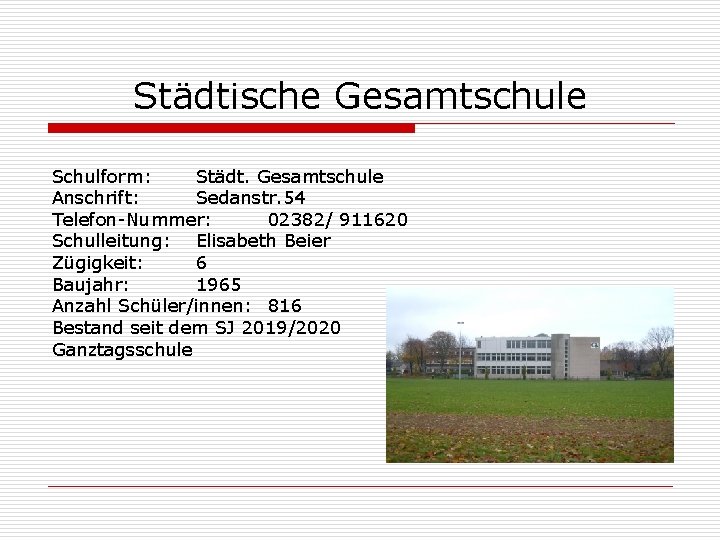 Weiterfhrende Schulen in Ahlen Das Schulsystem in NRW