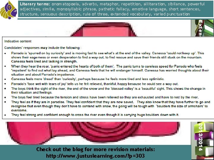 Literary terms onomatopoeia adverbs metaphor repetition alliteration ...