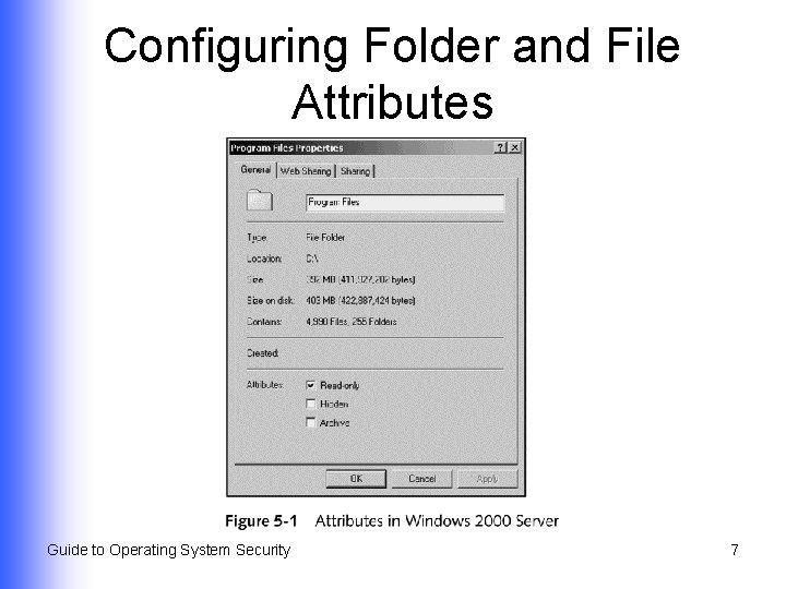 Guide to Operating System Security Chapter 5 File
