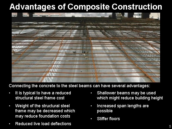 1 Introduction to Composite Construction Composite construction refers