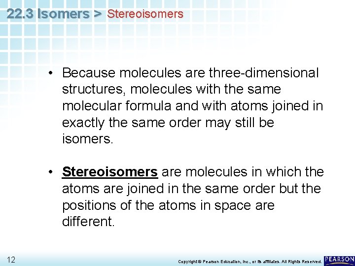 22 3 Isomers Chapter 22 Hydrocarbon Compounds 22