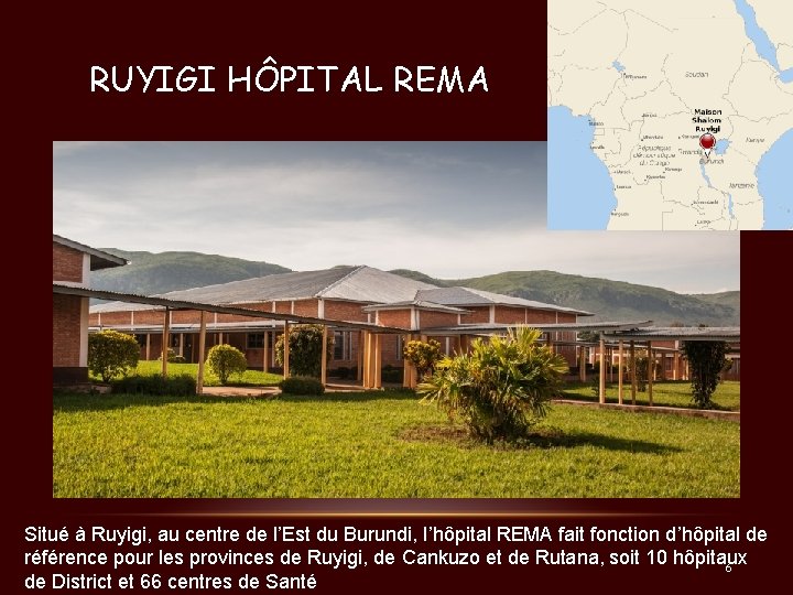 MISSIONS AMAGORE HPITAL REMA RUYIGI BURUNDI 1 Formation