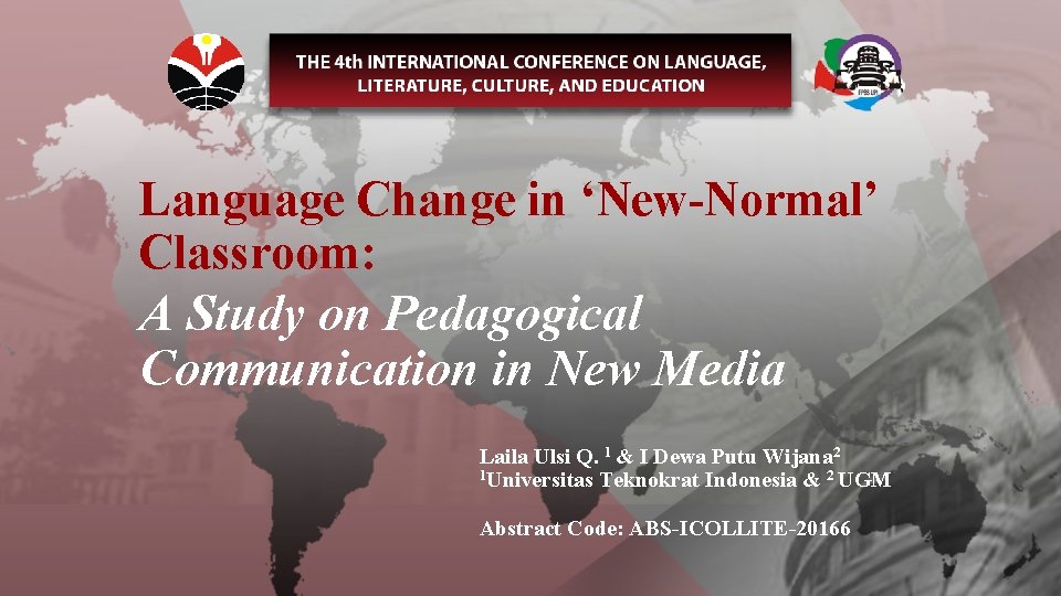Language Change in NewNormal Classroom A Study on