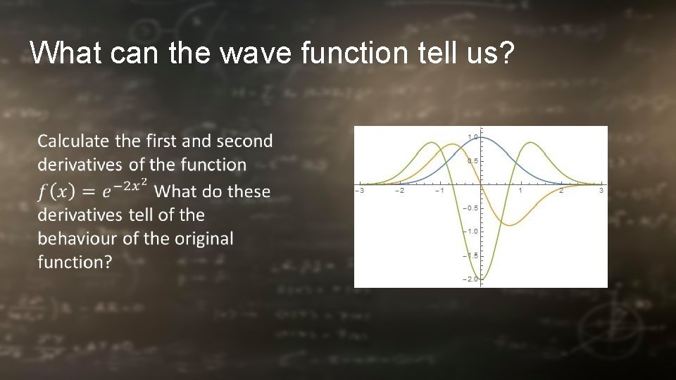 Quantum Mechanics and Spectroscopy Lauri Partanen What is